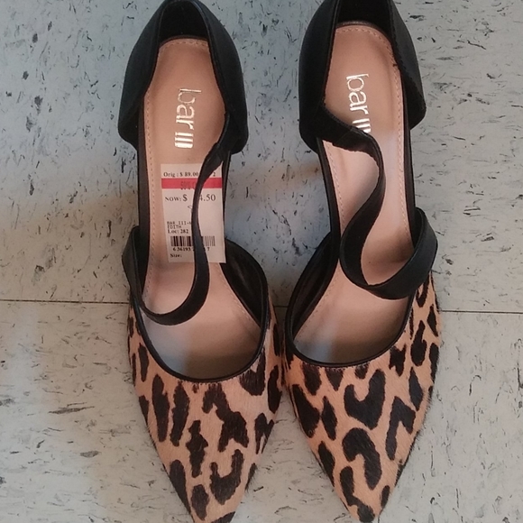 Bar III | Shoes | Ladies Bar Lll Dress Leopard Shoe | Poshmark